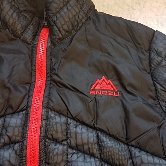 Snozu | Jackets & Coats | Snozu Boy Black Puffer Jacket Size Xs 56 ...